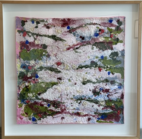 Pink Path by Joan Snyder on artnet