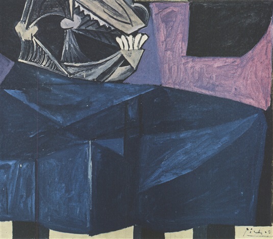 Pablo Picasso - Still Life with Ox Skull - 1990 Offset Lithograph by ...