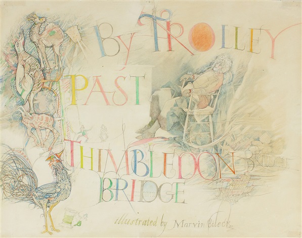 Thimbledon Bridge Illustration page 07 - Title Page by Marvin Bileck on ...