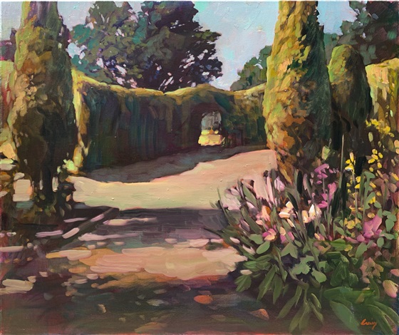 Two Trees and a Hedge by Philip Craig on artnet