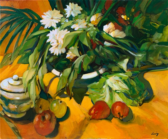 Still Life with Lettuce by Philip Craig on artnet