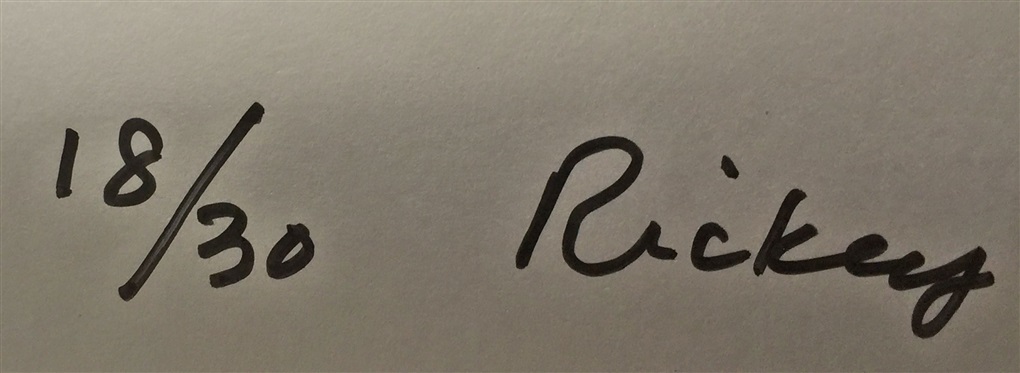 Two Lines Excentric Jointed with Six Angles by George Rickey on artnet