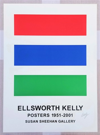 Susan Sheehan Gallery Ellsworth Kelly Posters 1951-2001 Signed by ...