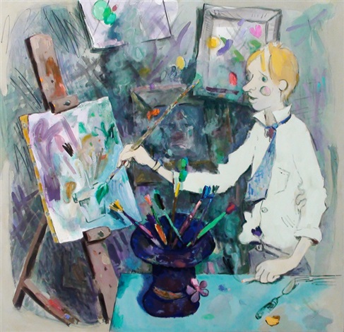 The Symbolist by Edgar Bryan on artnet
