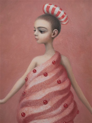 Swirl Girl 130 by Mark Ryden on artnet
