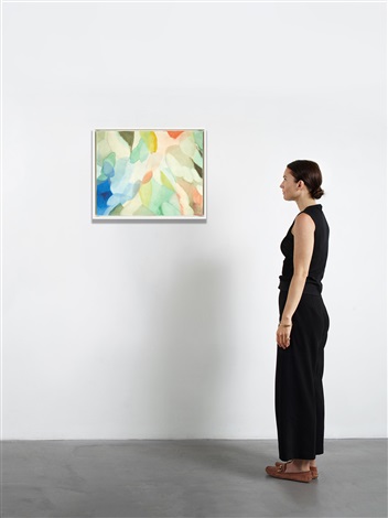 Green to the Red Bridge by Alice Baber on artnet