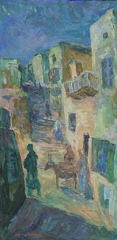 Loading The Donkey by Chaïm Goldberg on artnet