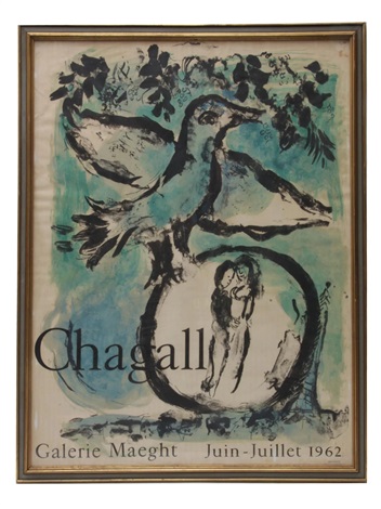 The Green Bird by Marc Chagall on artnet