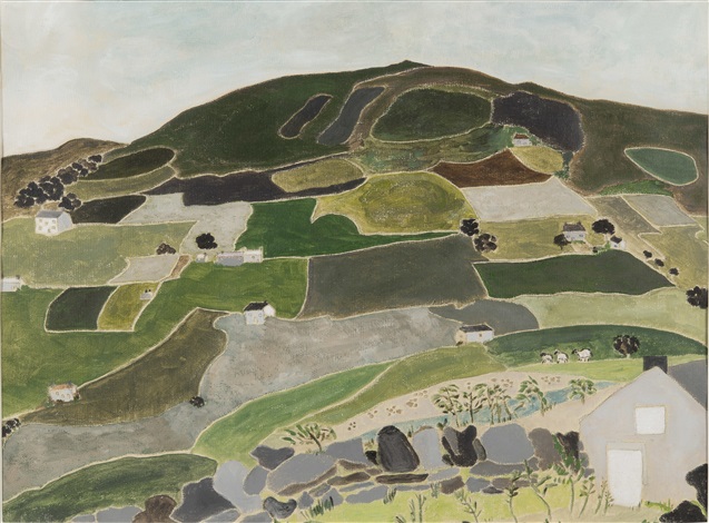 A Yorkshire Landscape by Rachel Nicholson on artnet