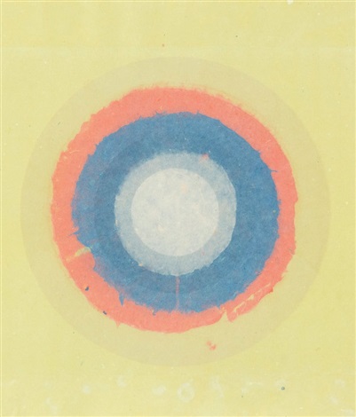 Untitled Chartreuse Circle II by Kenneth Noland on artnet