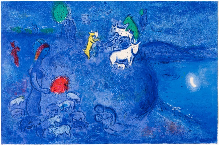 Daphnis and Chloe Spring by Marc Chagall on artnet
