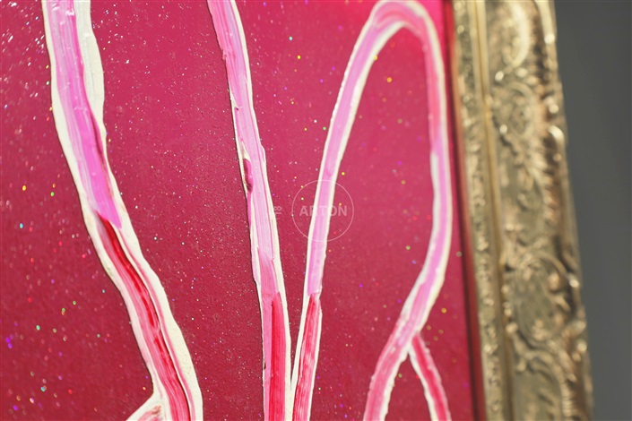 Ruby Tuesday Unique Painting by Hunt Slonem on artnet