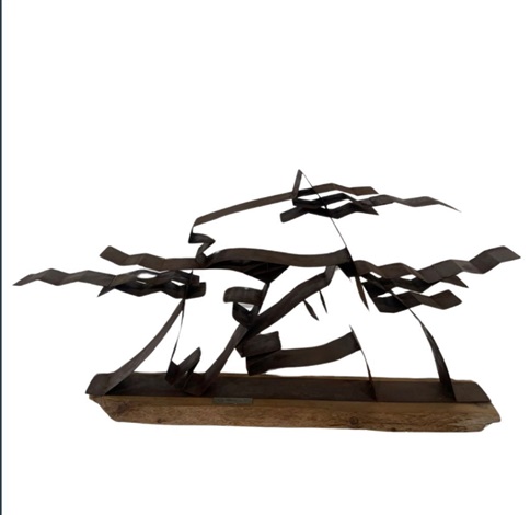 Three horses by George Merheb on artnet