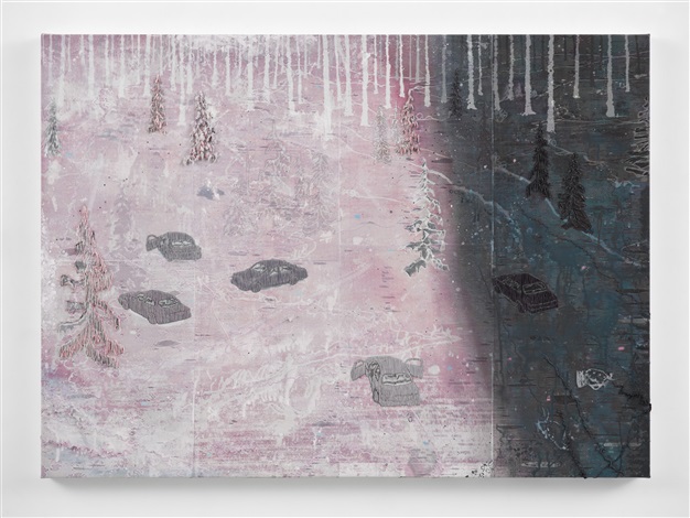 zone by Michael Raedecker on artnet