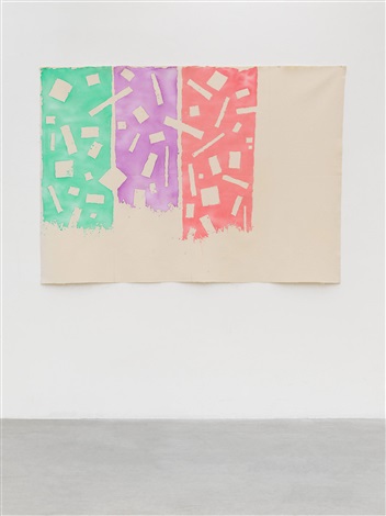 Tre Colori by Giorgio Griffa on artnet