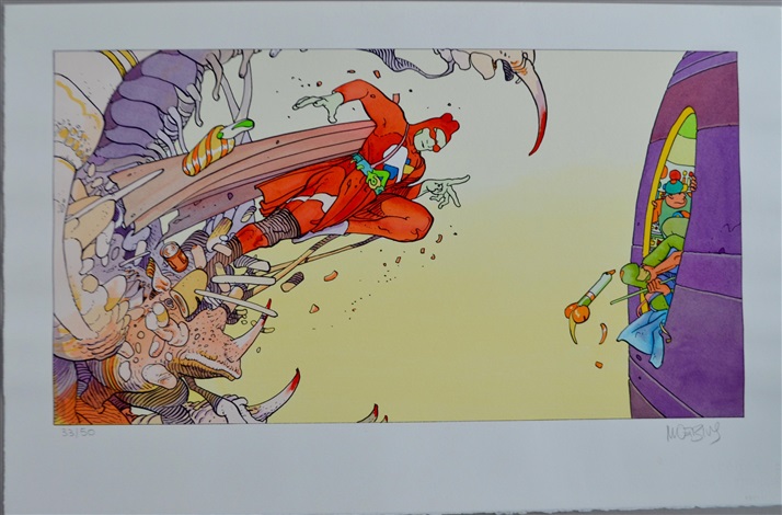 Starwatcher The Other World by Jean Giraud (Moebius) on artnet