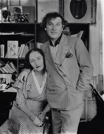 Marc Chagall and his wife Bella circa by André Kertész on artnet