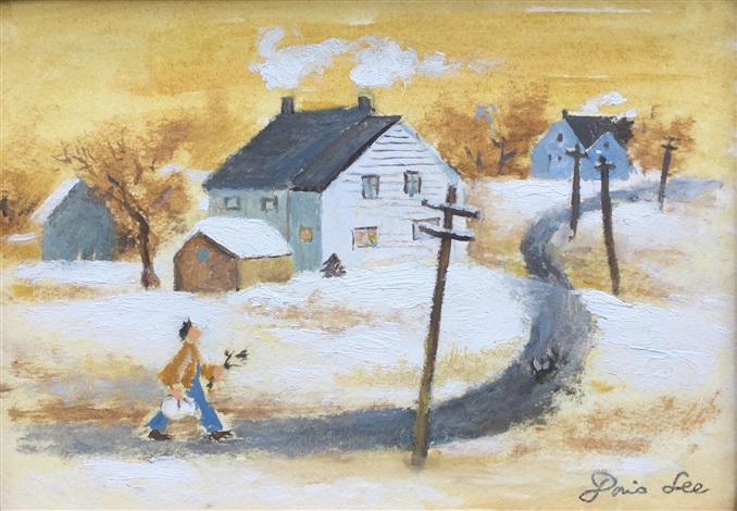 Winter Traveler by Doris Emrick Lee on artnet