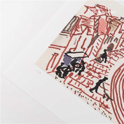 My Second Drawing of Beuvron-en-Auge. Art Edition No. 301-400 from 220 ...