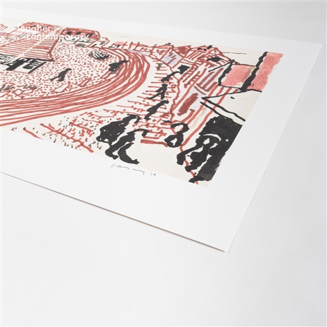 My Second Drawing of Beuvron-en-Auge. Art Edition No. 301-400 from 220 ...