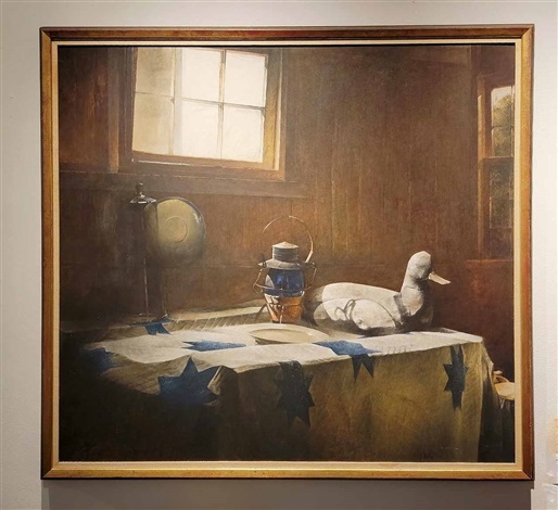 Lantern and Decoy by Peter Poskas on artnet