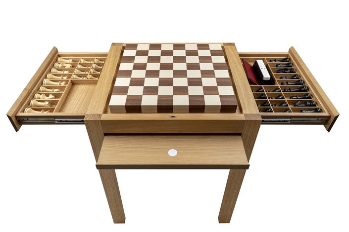 Chess Court Table by Daniel Weil on artnet