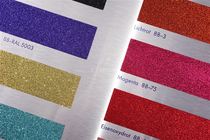 Colour Chart with Glitter by Damien Hirst on artnet