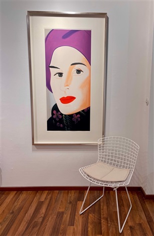 Purple Hat Ada January series - 알렉스카츠 by Alex Katz on artnet
