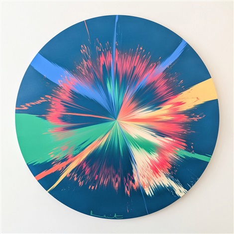 Beautiful, Self-Absorbed Kind Heaven Painting by Damien Hirst on artnet