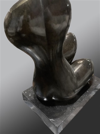 Torso tilted to one side by Baltasar Lobo on artnet