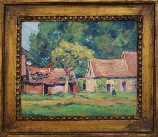 Paysage Pres De Louviers by Frank Milton Armington on artnet