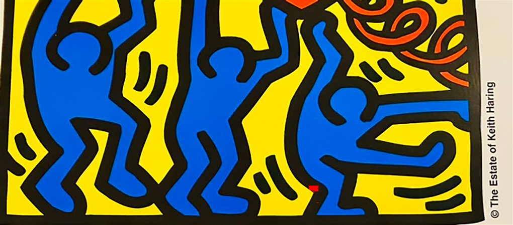 Keith Haring Talk To Us poster by Keith Haring on artnet