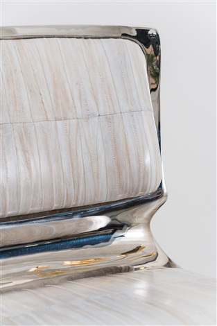 Alex Roskin, Tusk Low Chair in Polished Aluminum, USA by Alex Roskin on ...