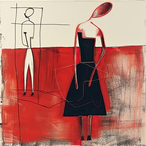 AI We hardly knew each other by Helena Sarin on artnet