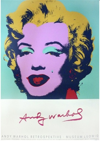 Marilyn Monroe Ludwig Museum by Andy Warhol on artnet