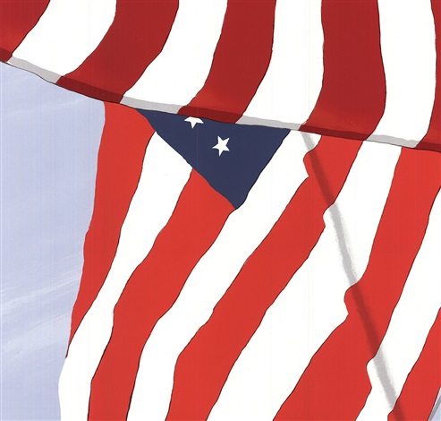 GRETCHEN DOW SIMPSON Flags, 1991 - Signed by Gretchen Dow Simpson on artnet