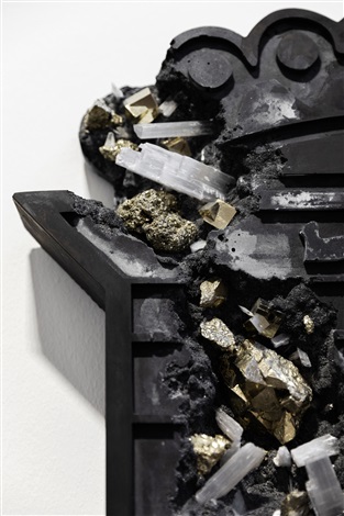 Ash and Pyrite Eroded Car Key 6, by Daniel Arsham on artnet