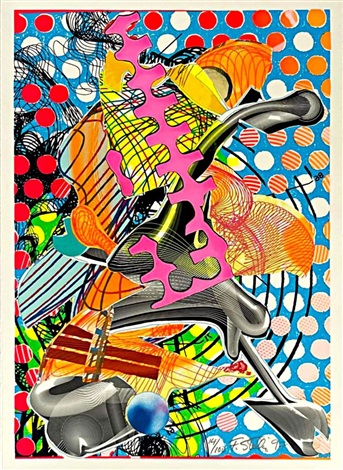 Prince of Hohenfels, in original slipcase Axsom 250 by Frank Stella on ...