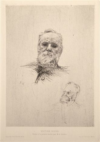 Victor Hugo, de Face State 6 by Auguste Rodin on artnet