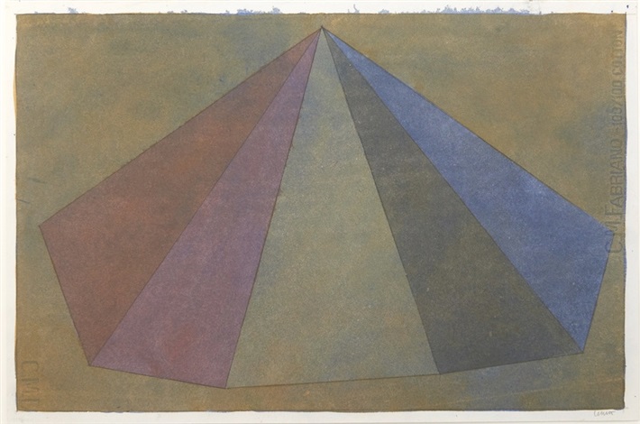 Pyramid by Sol LeWitt on artnet