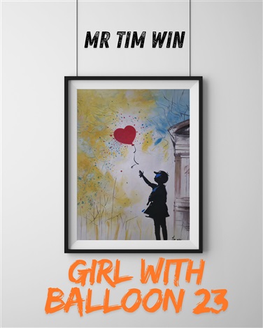 Girl With Balloon 23 by Mr Tim Win on artnet