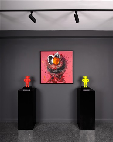 Elmo, Acrylic painting by Anthony Rondinone on artnet