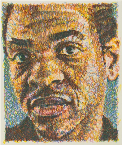 Lyle by Chuck Close on artnet