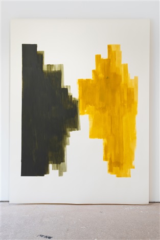 YELLOW AND GREEN LANDSCAPE by Carali McCall on artnet