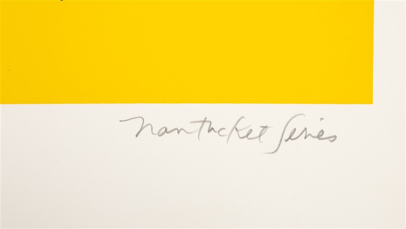 Marsh Land From the Nantucket Series Yellow by Bob Cato on artnet