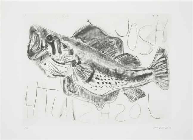 Big Fish by Josh Smith on artnet