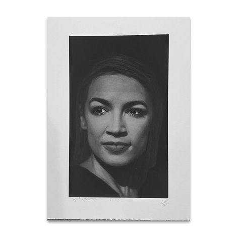 Alexandria Ocasio-Cortez The Truth Behind a Portrait by Yigal Ozeri on ...