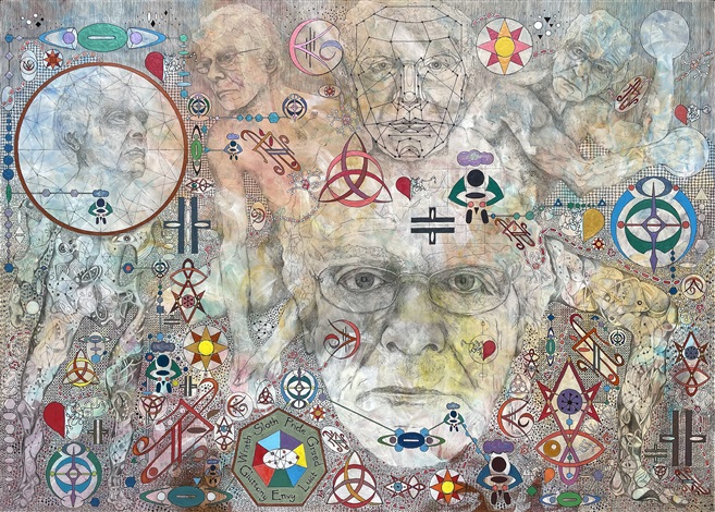 Portraits of a Man Much Like Myself . . . by Peter Knapp on artnet