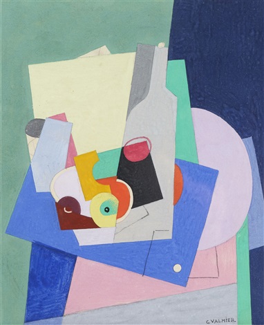 Nature morte á la bouteille by Georges Valmier on artnet