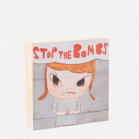 Stop the Bombs 2019 by Yoshitomo Nara on artnet